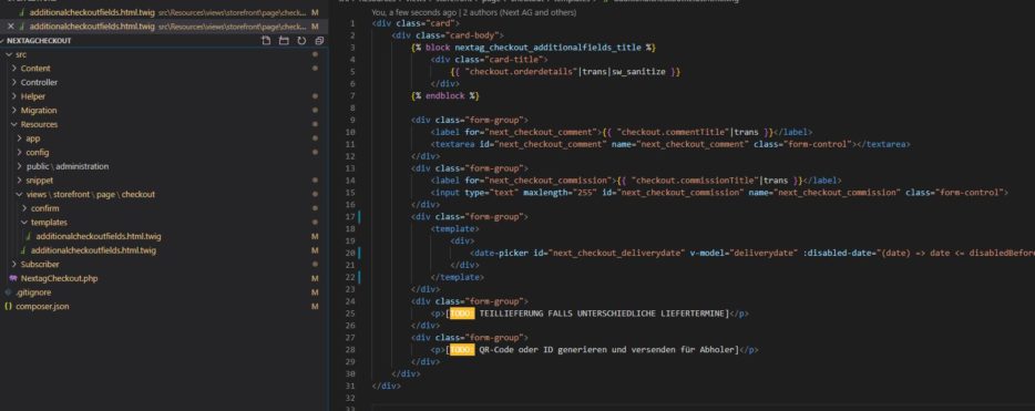 Shopware 6 - Vue.js im Storefront nutzen